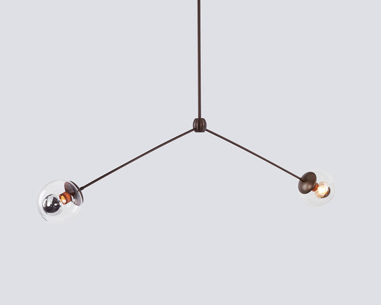 Jason Miller - Modo Pendant - 2 Globes – Jason Miller Studio